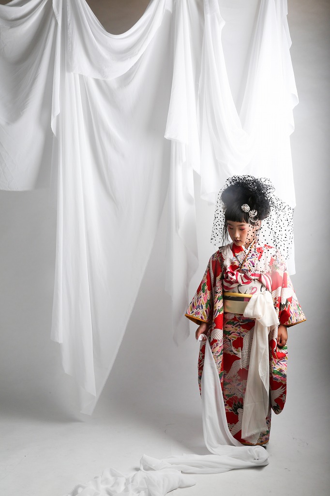 ＜753＞これって七五三？そうです。七五三です。＜7才＞ | フォトスタジオKOWA